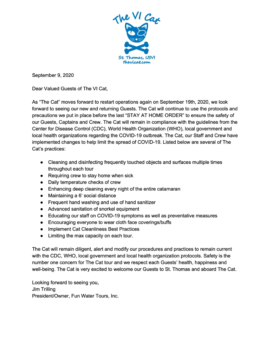 Welcome to The VI Cat Catamaran Sailing Snorkel & Dinner Sails in St ...